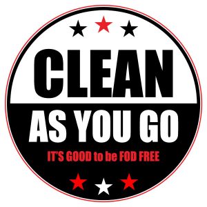 FOD Sticker 4 Clean – FOD Prevention (Foreign Object Debris Prevention)