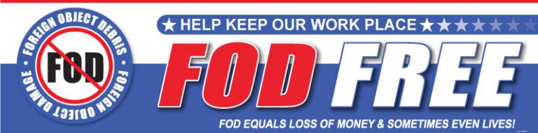 FOD Information – FOD Prevention (Foreign Object Debris Prevention)