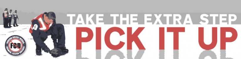 FOD Area Levels – FOD Prevention (Foreign Object Debris Prevention)