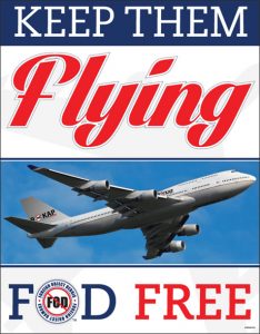 FOD Poster 22×28 Keep Them Flying Style 1 – FOD Prevention (Foreign ...